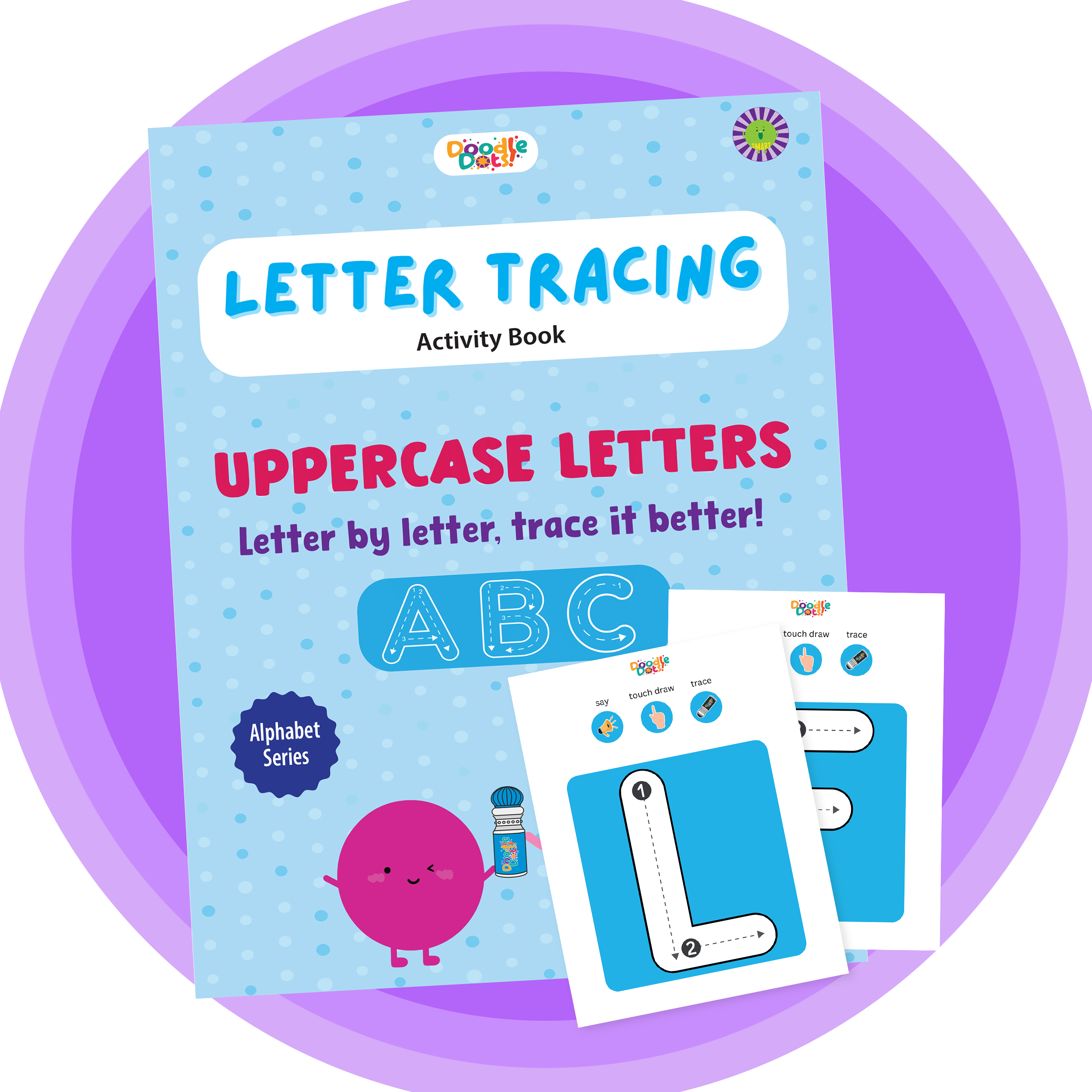 Trace Uppercase – doodledotsph