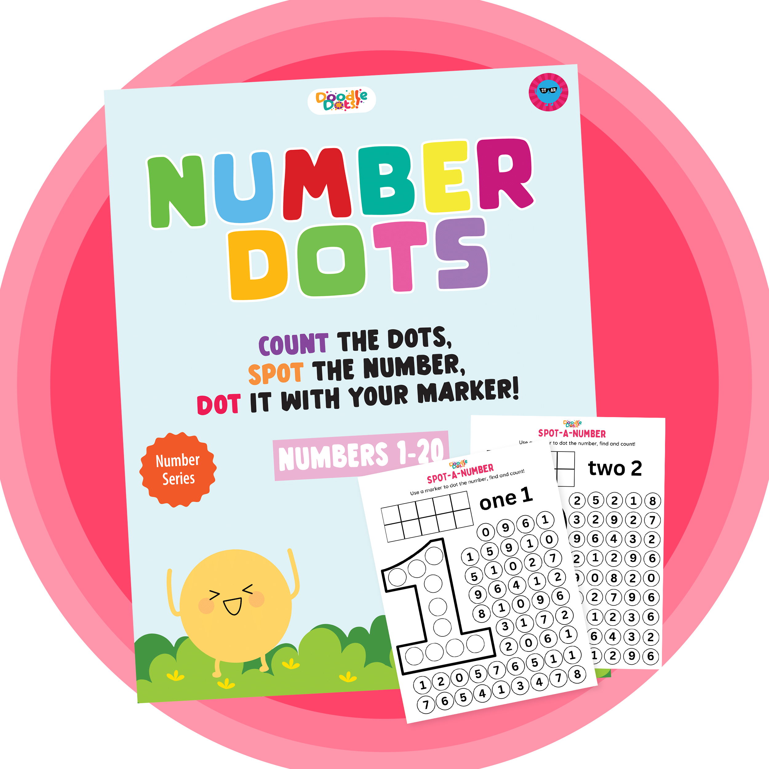 Count, Spot, Dot 1–20 – doodledotsph
